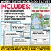 Map Skills US Geography Worksheet | Maps and Globes | Continents and ...