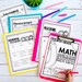 4th Grade Math Review Summer Math Worksheet, 4th Grade Math Printable ...