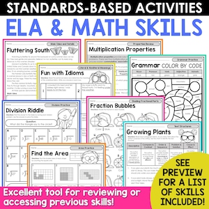 Back to School Activities for Teachers 4th Grade | First Week of School ...