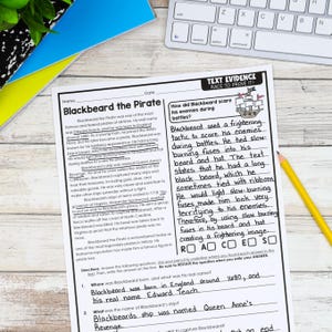 RACES Writing Strategy Anchor Chart Text Evidence Worksheets Reading ...