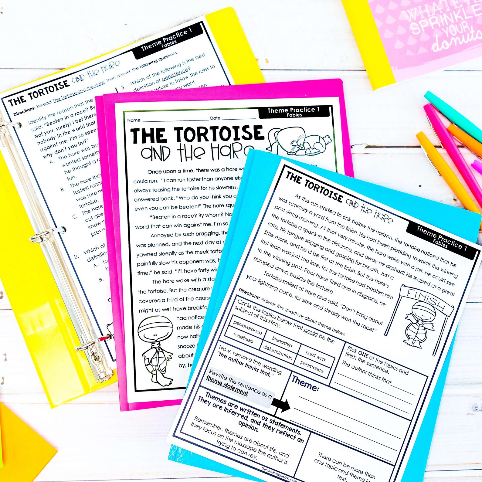 Aesop's Fables Curriculum, Teaching Theme With Aesop's Fables ...