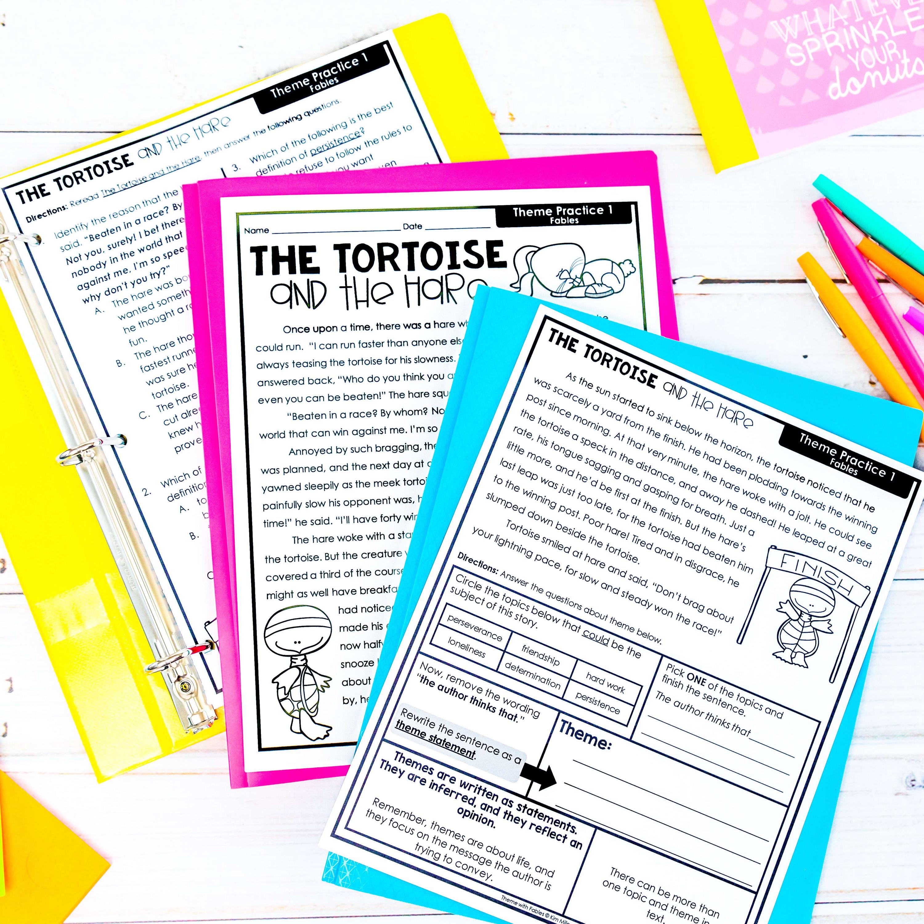 Aesop's Fables Curriculum, Teaching Theme With Aesop's Fables ...