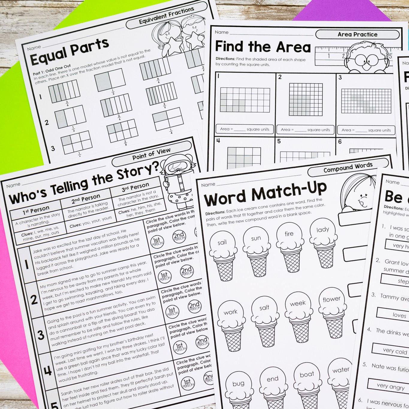Back to School Activities for Teachers 4th Grade | First Week of School ...