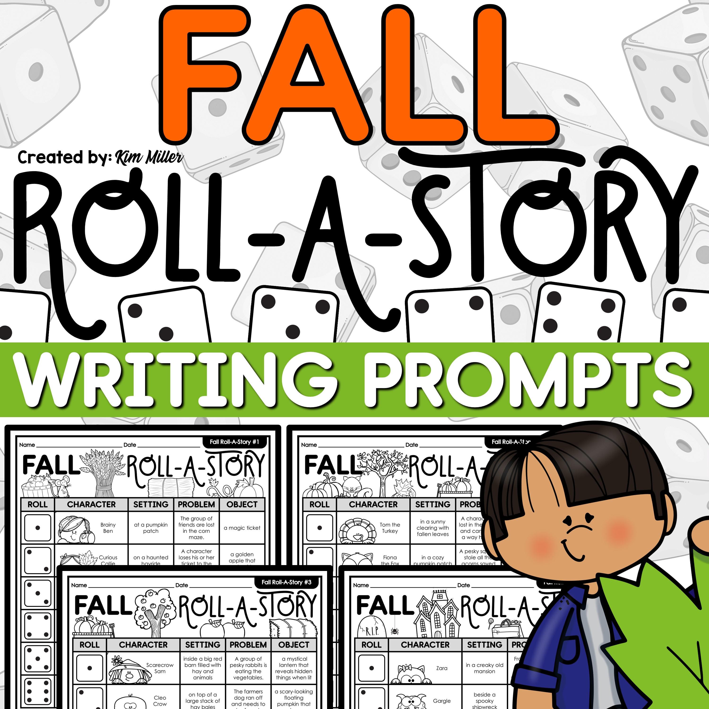 Fall Writing Prompts for Kids Creative Writing Prompts Worksheets ...