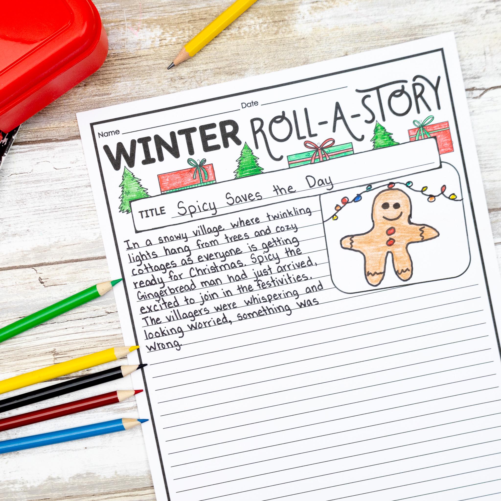 Winter Writing Prompts for Kids Creative Writing Prompts Worksheets ...