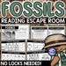 Fossils Escape Room Science Activity, Fossil Escape Game, Earth Science ...