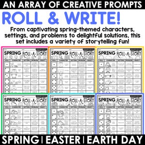 Spring Writing Prompts for Kids Creative Writing Prompts Worksheets ...