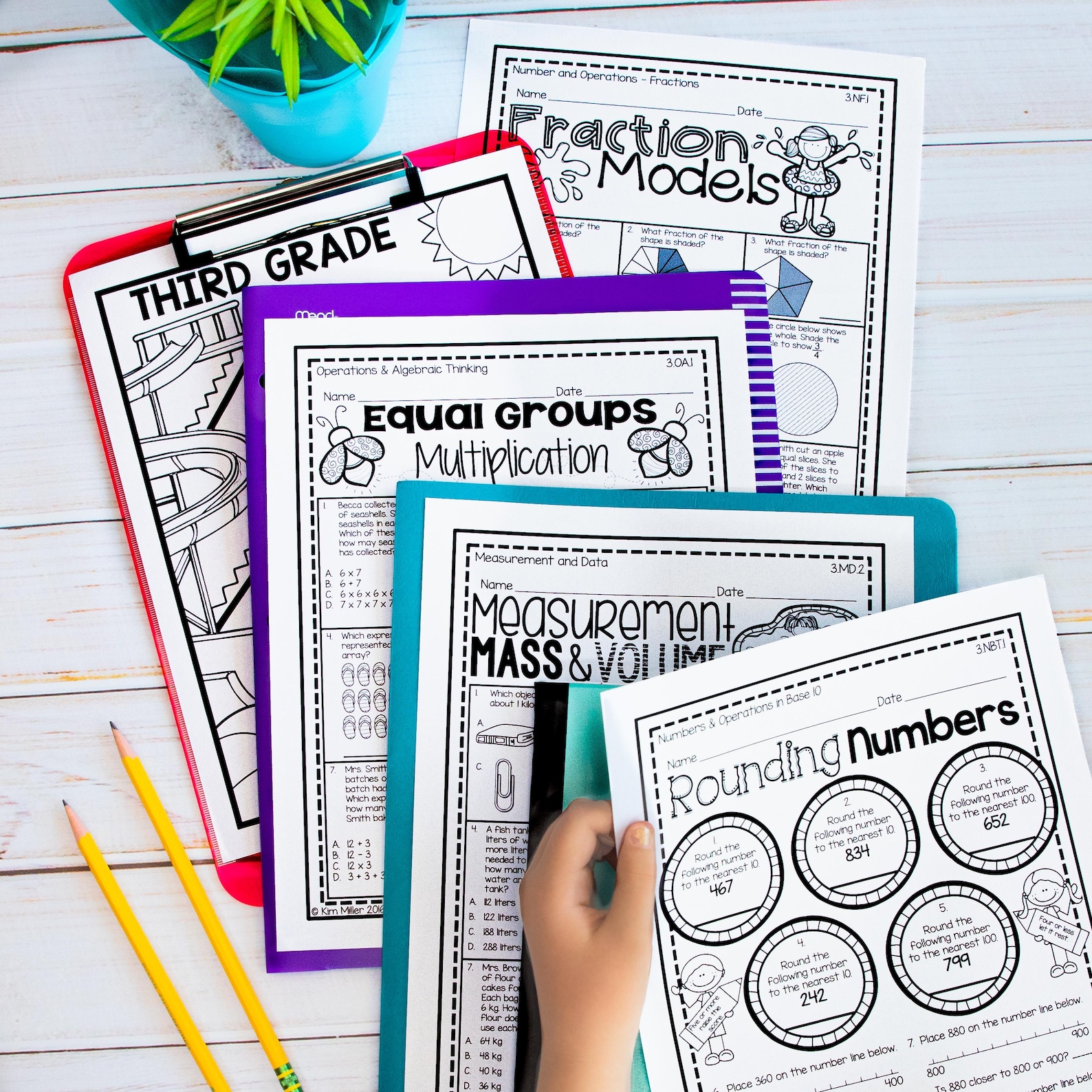 3rd Grade Math Review Summer Math Worksheet, 3rd Grade Math Printable ...