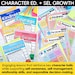 Character Education Social Emotional Learning Activities SEL Social ...