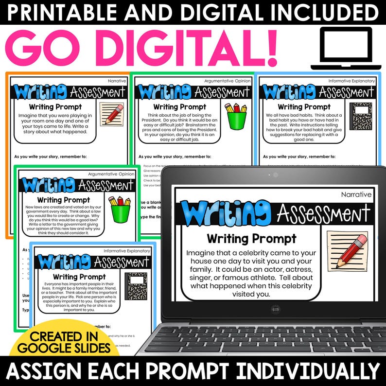 Writing Prompts for Kids Creative Writing Prompts Worksheets Narrative ...