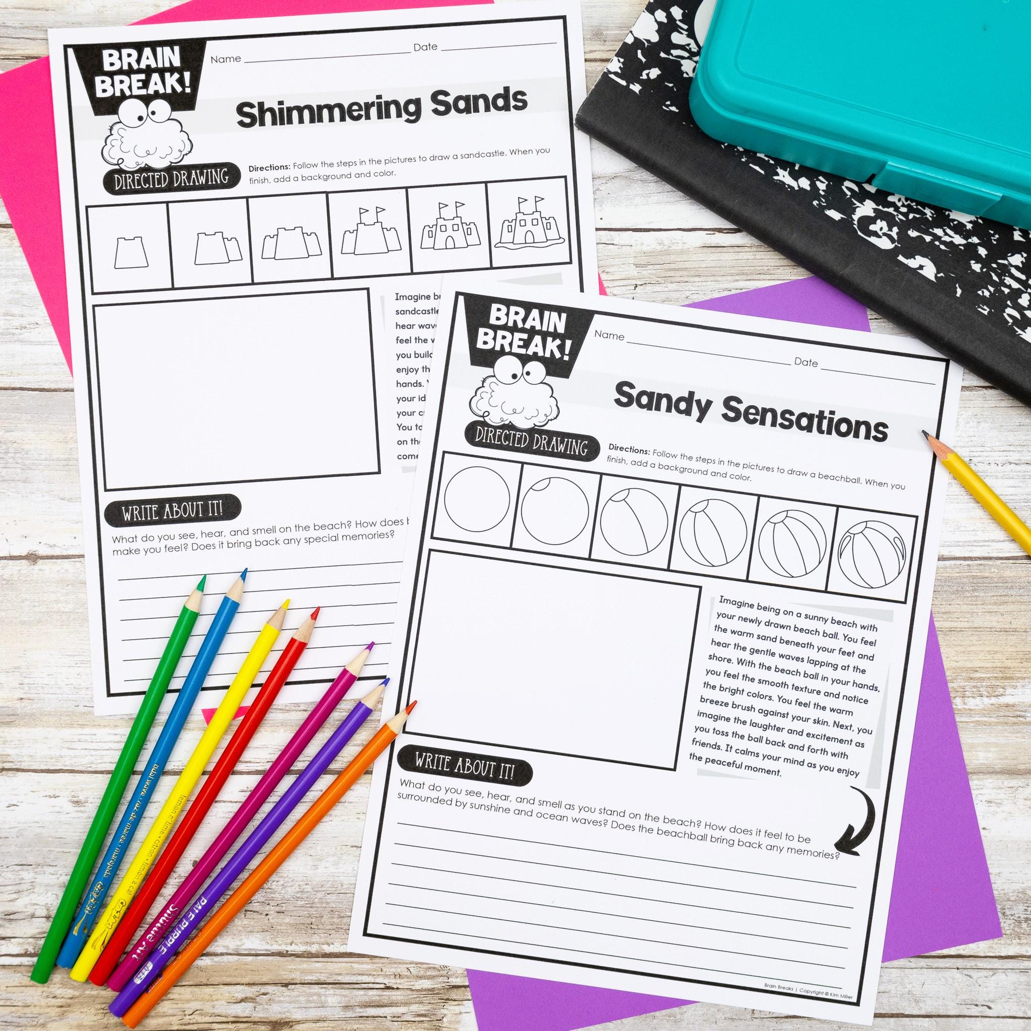 Mindfulness Activities for Kids | Directed Drawing | Brain Breaks ...