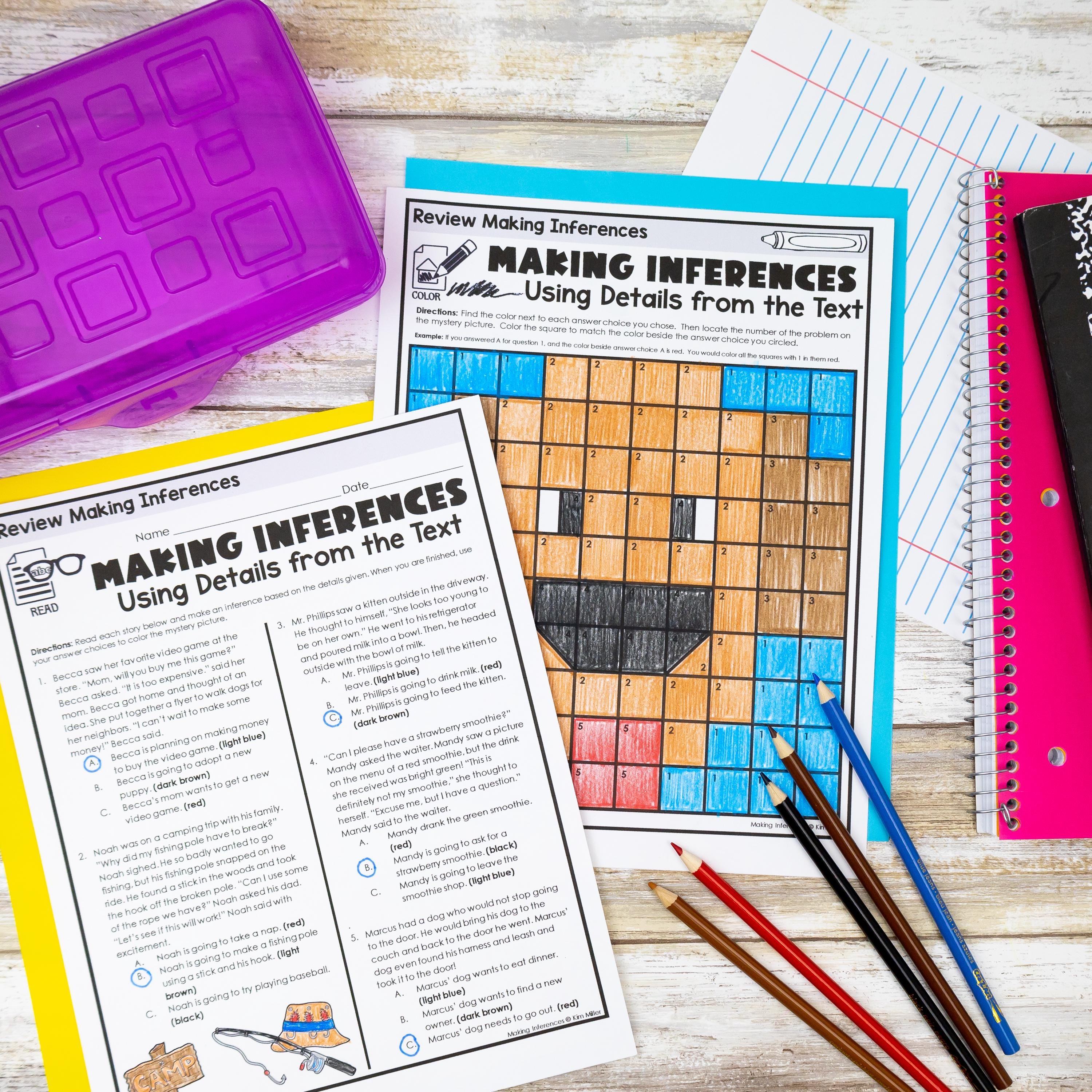 Making Inferences Drawing Conclusions Printable Worksheets, Inference ...