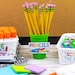 Classroom Supply Labels Bright Decor Rainbow Classroom Decor Classroom ...