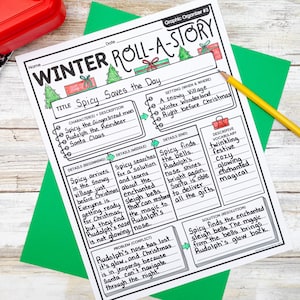 Winter Writing Prompts for Kids Creative Writing Prompts Worksheets ...