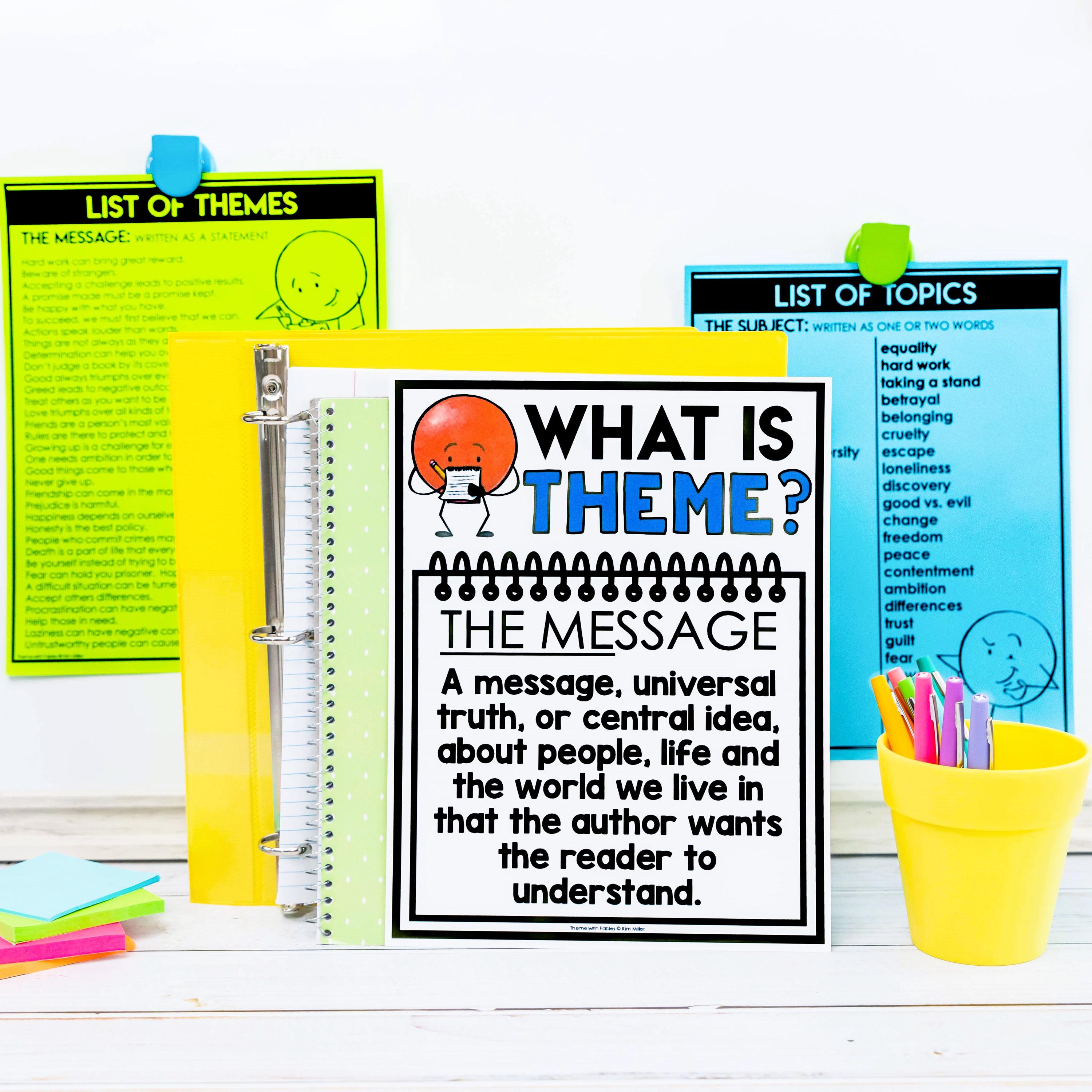 Aesop's Fables Curriculum, Teaching Theme With Aesop's Fables ...