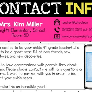 Back to School Slides Templates EDITABLE | Meet the Teacher Slideshow ...
