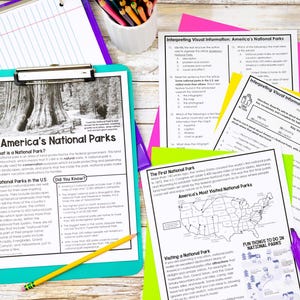Nonfiction Text Features Worksheets, Informational Text, Reading ...