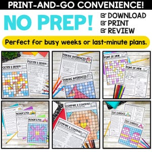 Reading Comprehension Bundle PDF, Digital Download Printables for 3rd ...