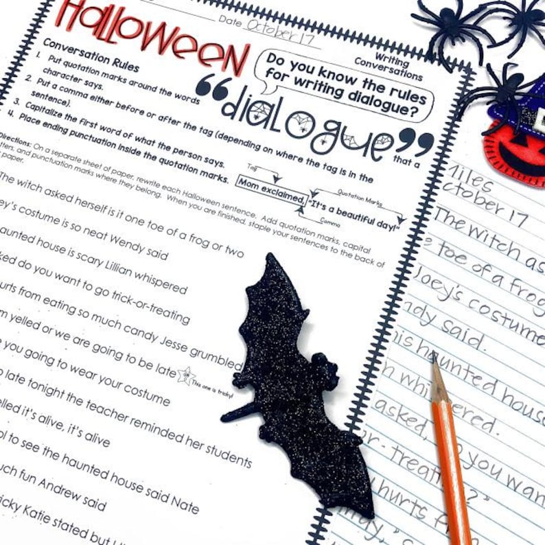 Halloween Activities Math Reading Writing Worksheets Printables, No ...
