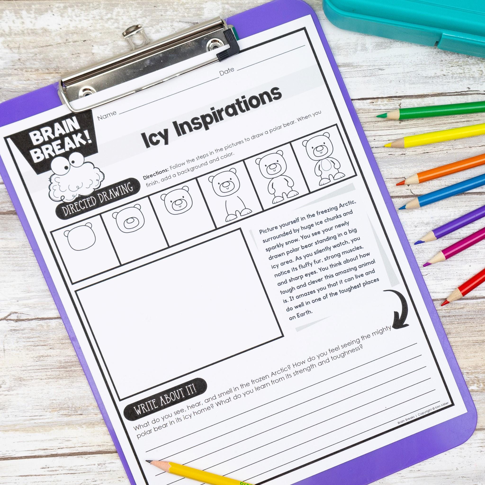 Mindfulness Activities for Kids | Directed Drawing | Brain Breaks ...