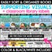 Reading Genre Posters With Classroom Library Labels | Genre Posters ...