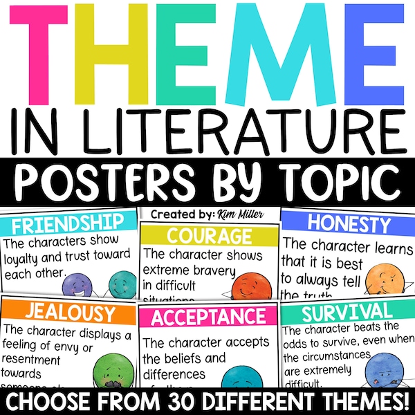Literature Poster - Etsy