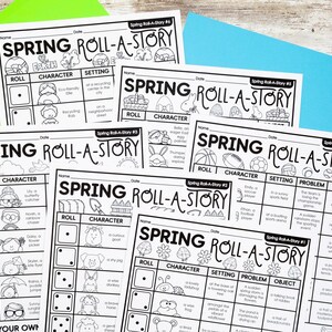 Spring Writing Prompts for Kids Creative Writing Prompts Worksheets ...