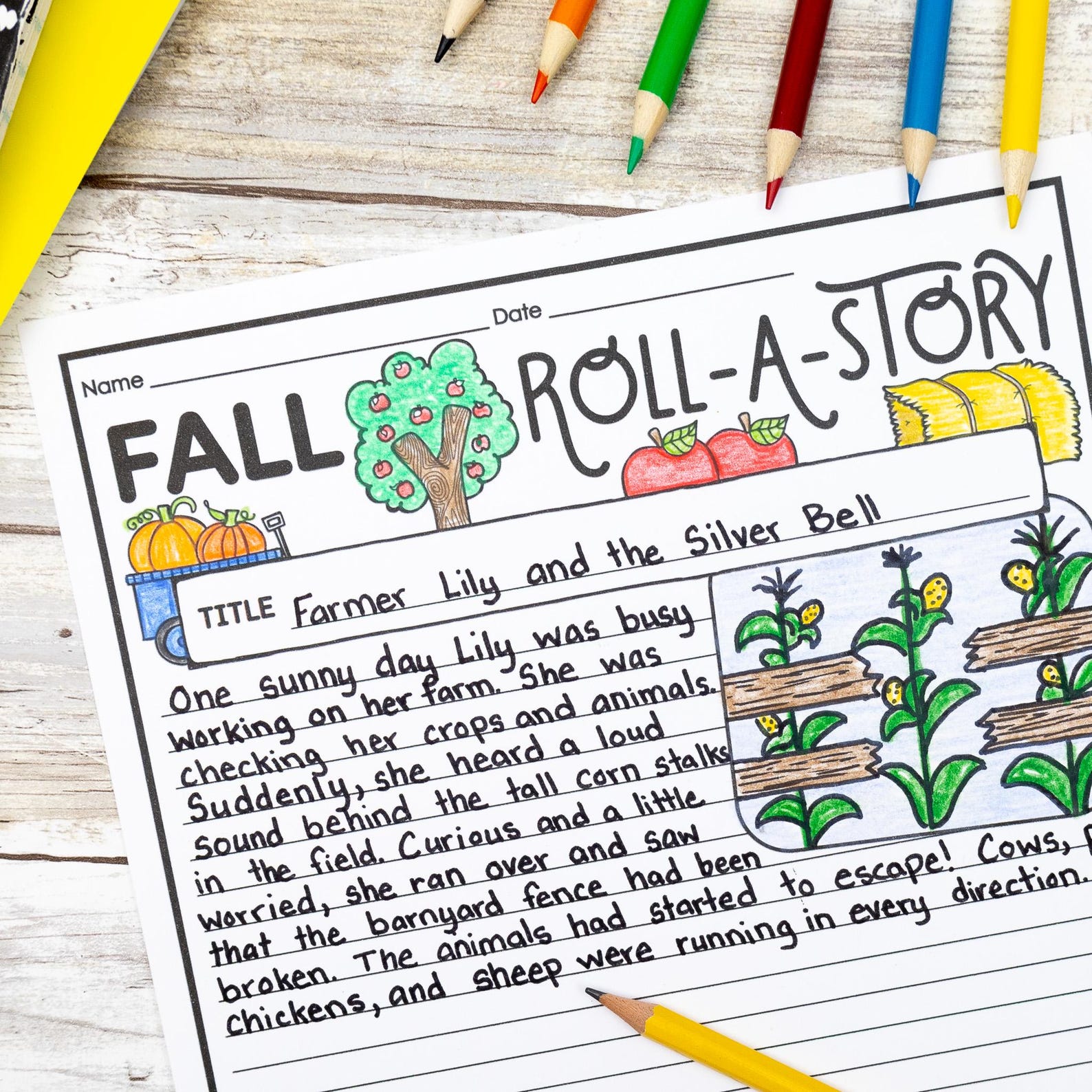 Fall Writing Prompts for Kids Creative Writing Prompts Worksheets ...