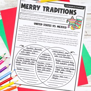 Christmas Reading Worksheets for 4th & 5th Grade | No Prep Printable ...