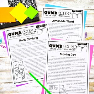 3rd Grade Reading Comprehension Passages & Questions, 3rd Grade Reading ...