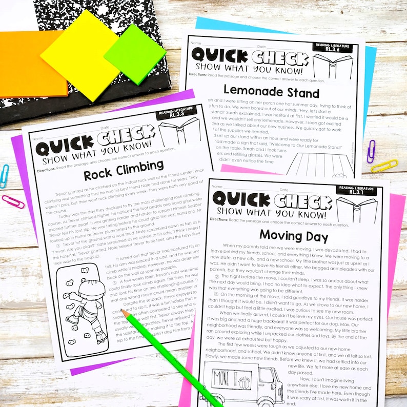 3rd Grade Reading Comprehension Passages & Questions, 3rd Grade Reading ...