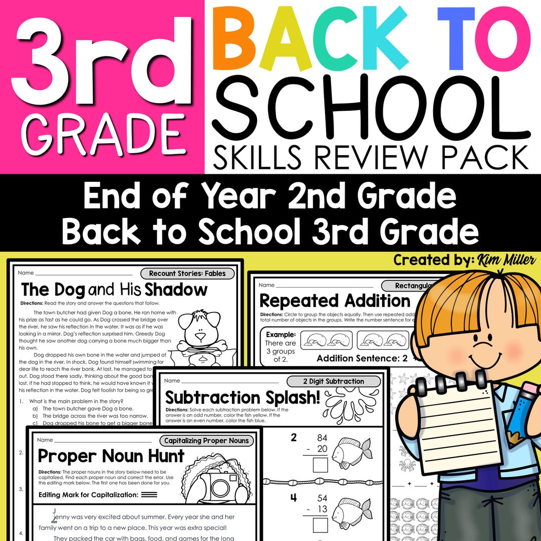 Back to School Activities for Teachers 3rd Grade | First Week of School ...