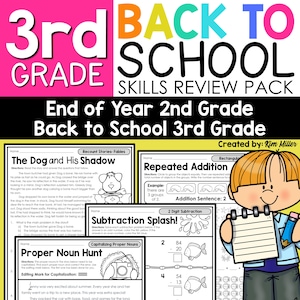 Back to School Activities for Teachers 3rd Grade | First Week of School ...