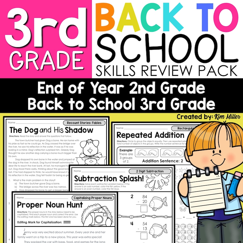 Back to School Activities for Teachers 3rd Grade | First Week of School ...