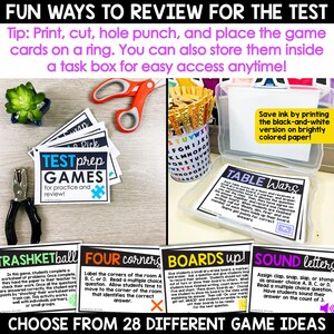 Test Taking Strategies & Motivational Games | Classroom Test Prep ...
