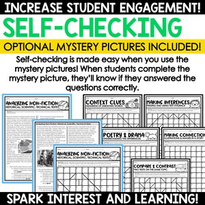 Fall Autumn Reading Comprehension Passages Worksheets Printables 4th ...