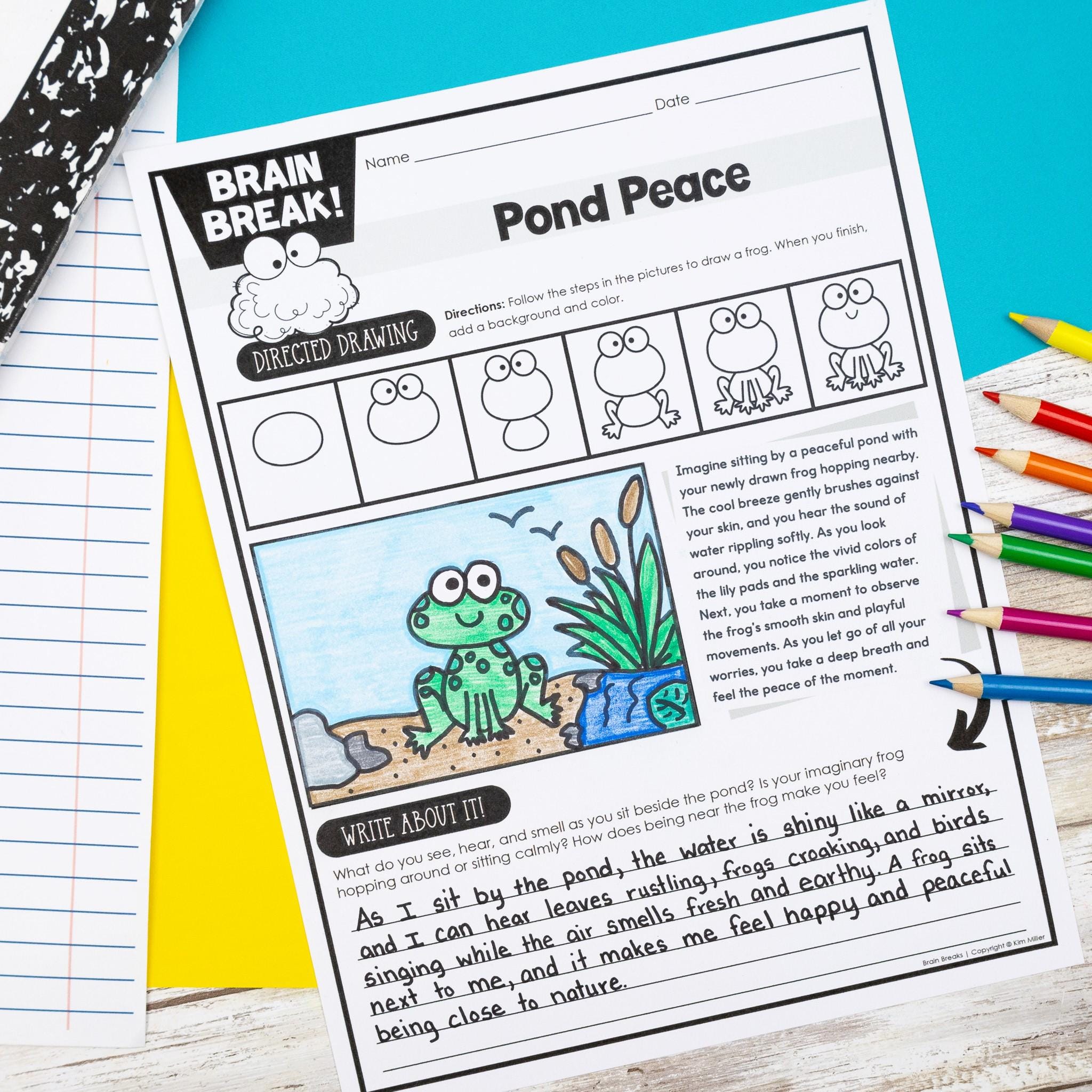 Mindfulness Activities for Kids | Directed Drawing | Brain Breaks ...