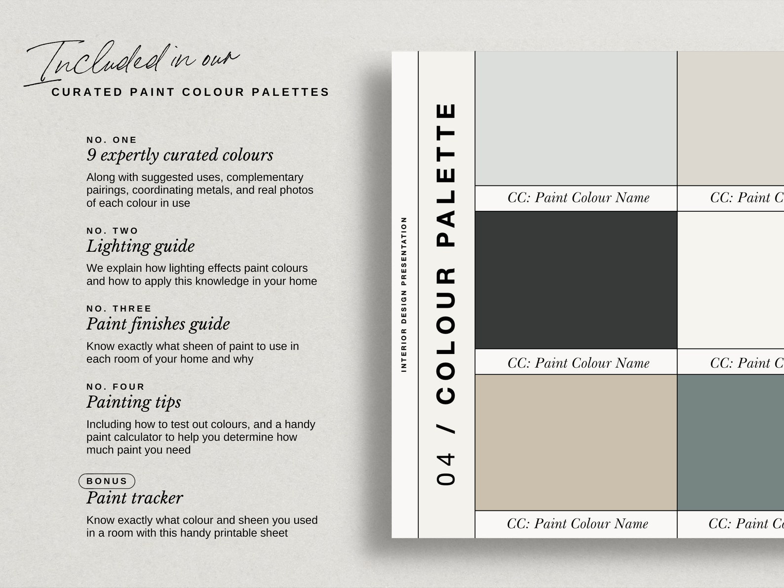 Refined Luxe Colours, Whole House Colour Palette, Sherwin-williams ...