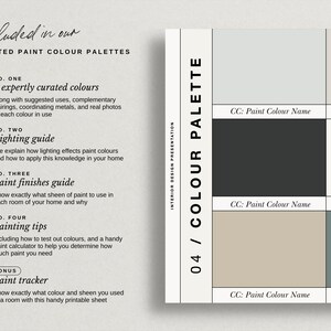 Refined Luxe Colours, Whole House Colour Palette, Sherwin-williams ...