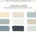 Coastal Calm Colours, Whole House Colour Palette, Sherwin-williams ...