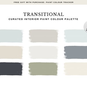 Transitional Colours, Whole House Colour Palette, Sherwin-williams ...
