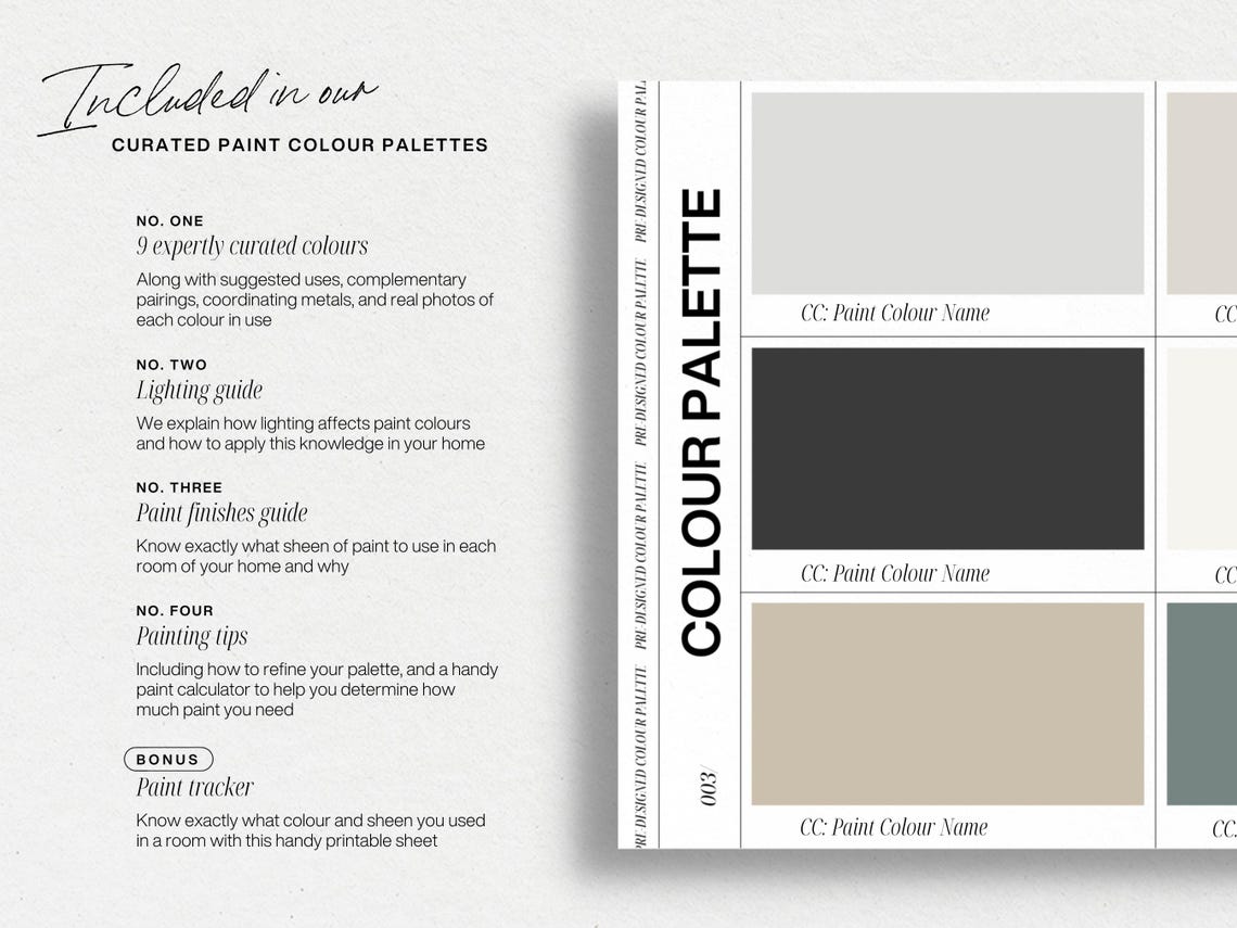 Refined Luxe Colours, Whole House Colour Palette, Sherwin-williams ...