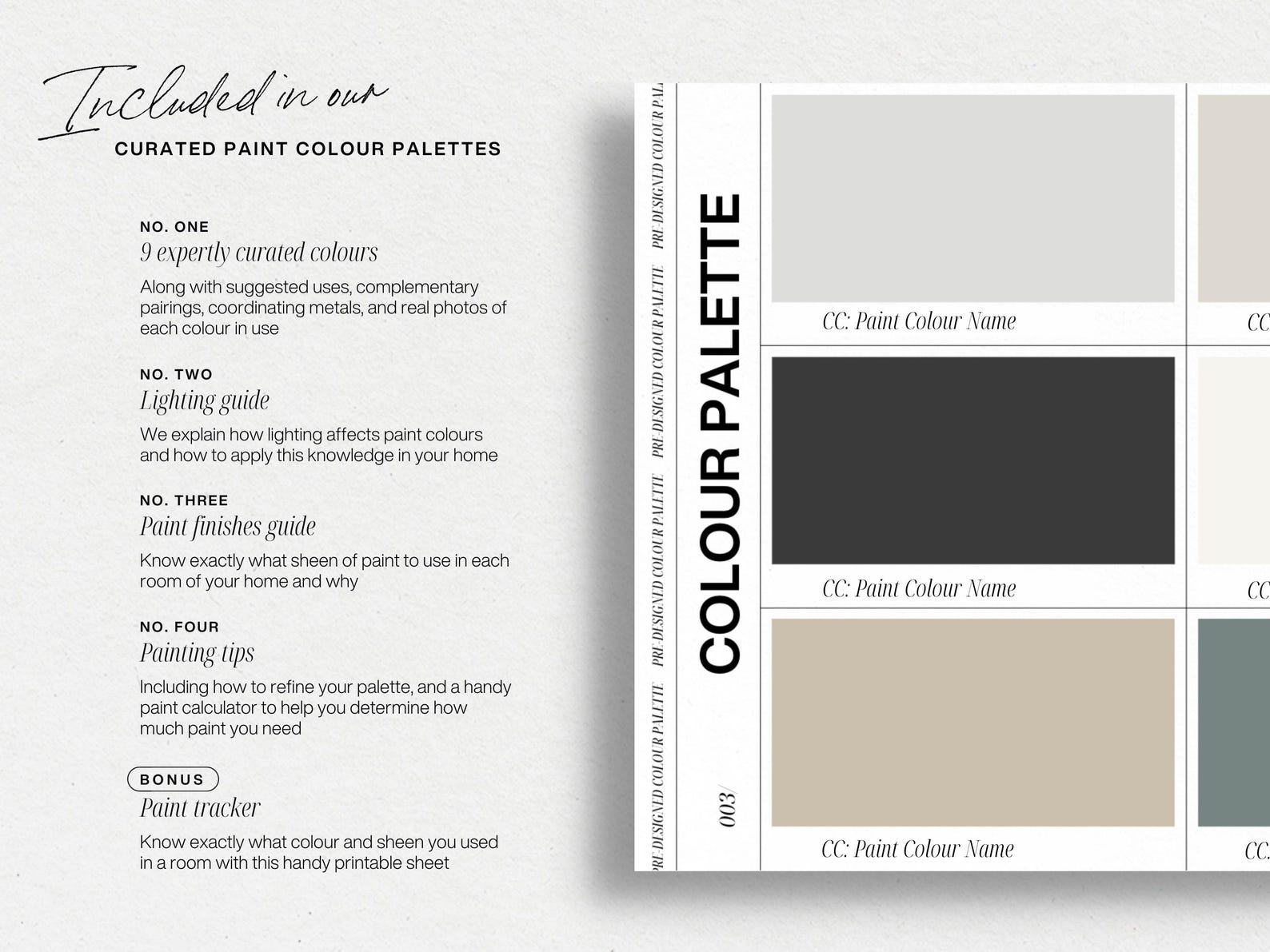 Refined Luxe Colours, Whole House Colour Palette, Sherwin-williams ...