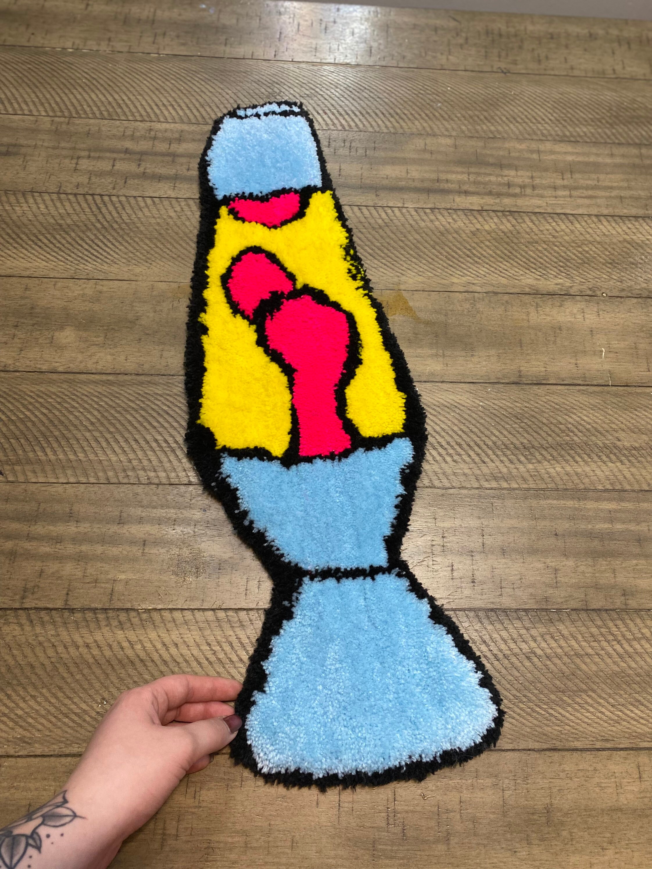 Handmade Lava Lamp Rug - Etsy