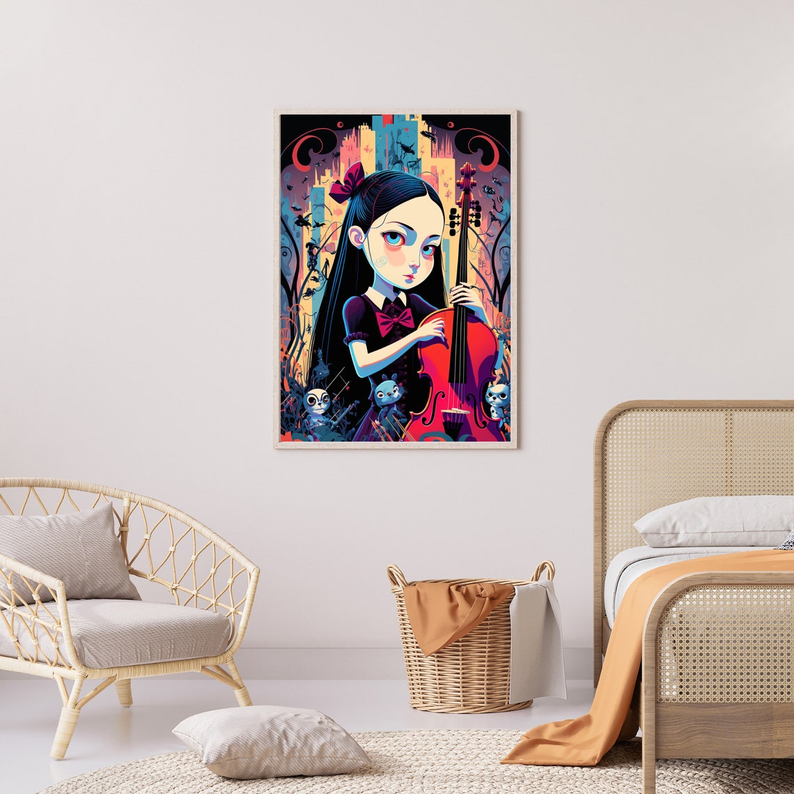 Wednesday Addams | Wednesday Addams Poster | Addams Family | Wednesday ...