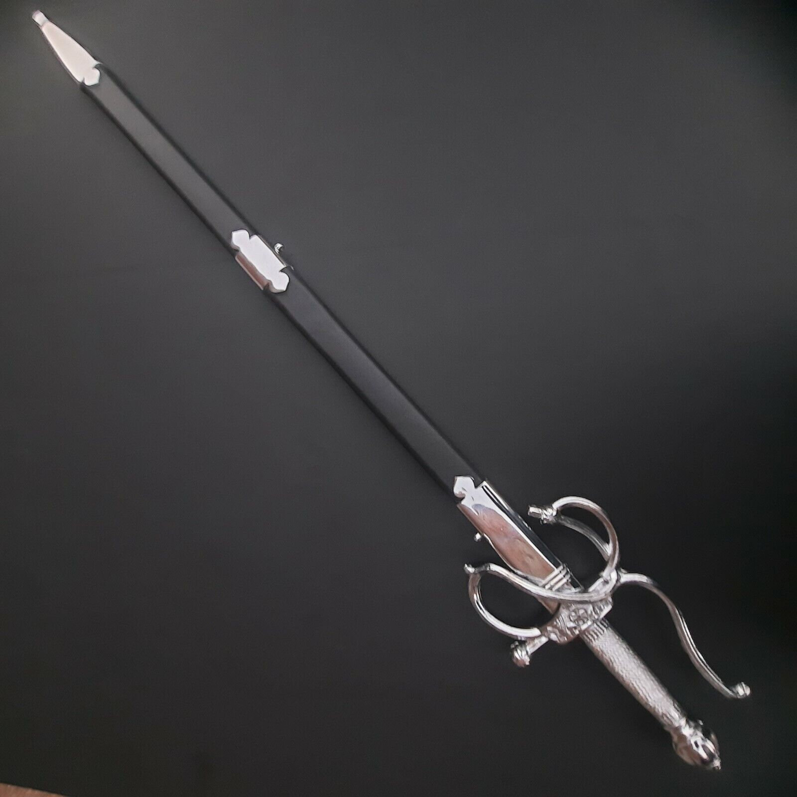 Custom Rapier Sword Damascus Steel Medieval Rapier Long - Etsy