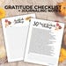 30 Day Gratitude Challenge Printable Gratitude Journal Printable 30 Day ...
