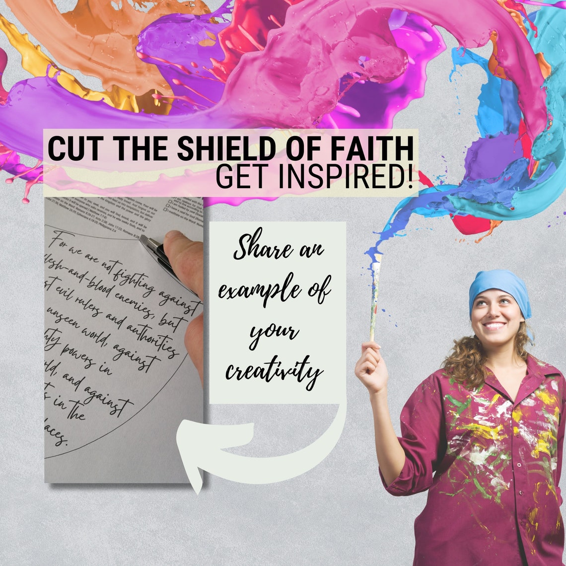 Full Armor of God Prayer Printable Christian Shield Prayer Point ...