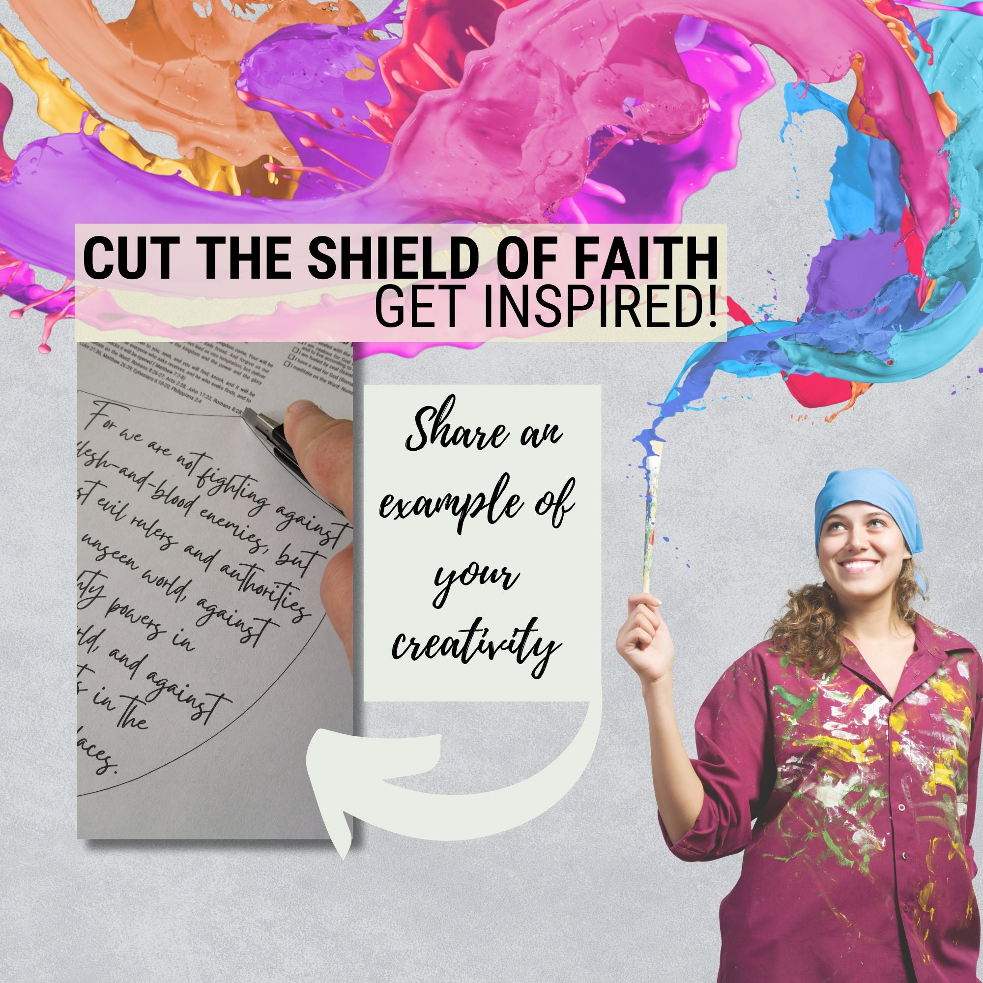 Full Armor of God Prayer Printable Christian Shield Prayer Point ...