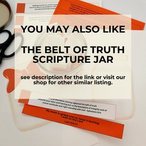 Family Activity Kit DIY Bible Verse Jar DIY Scripture Prayer Jar ...